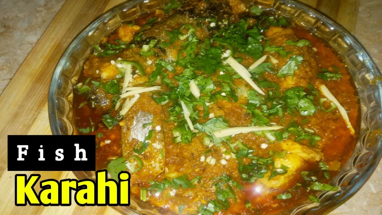 How To Make Fish Karahi | 2020 Fish Karahi Recipe | Amina's Kitchen ...