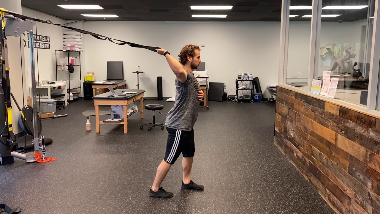 Shoulder External Rotation Stretch - YouTube