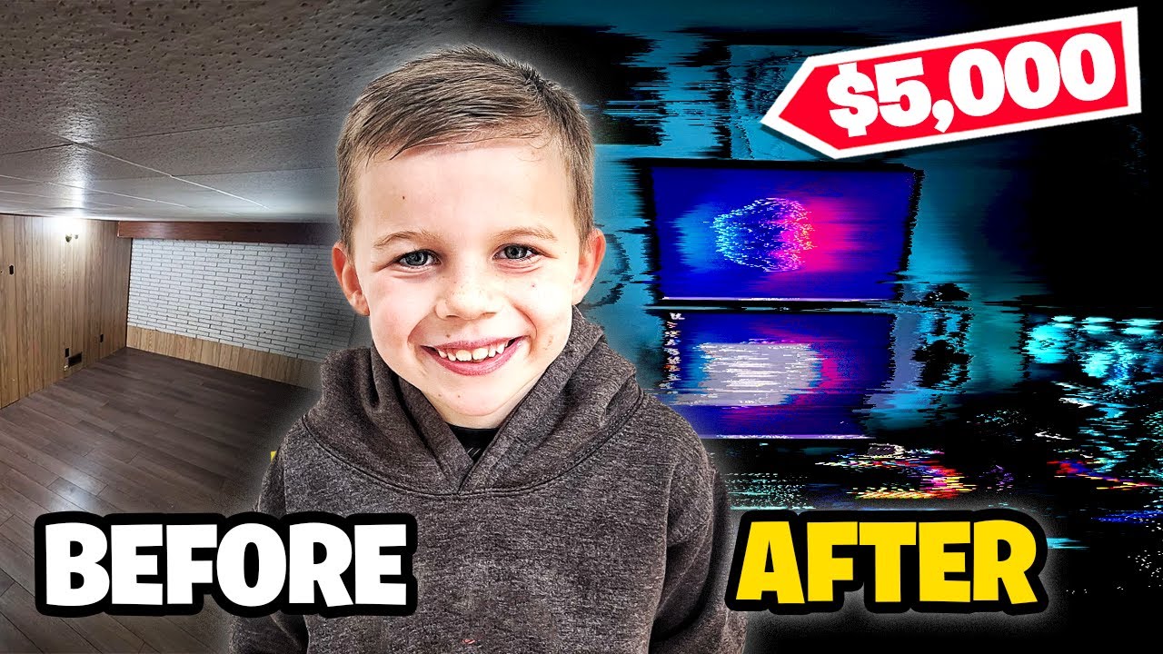 Transforming My Messy Room Into My Dream Gaming Room! ($5,000 Setup ...