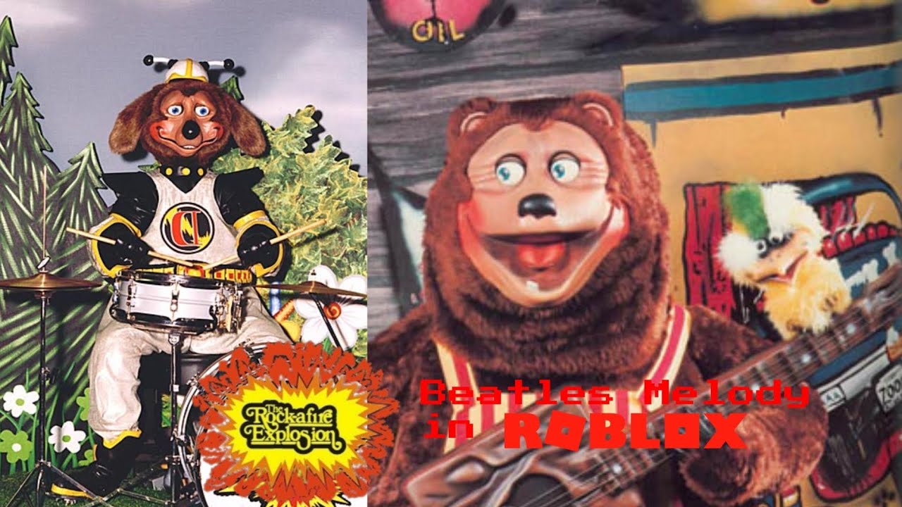 The Rock-afire Explosion Beatles Melody in Roblox! - YouTube