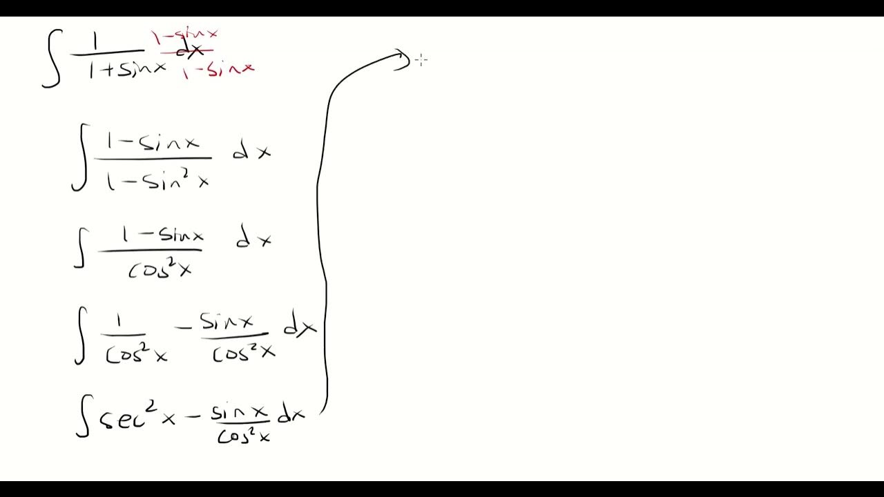 Integral 1/(1@SinX ) - YouTube
