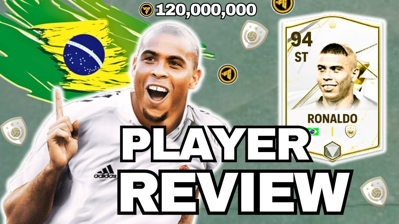 94 RATED ICON RONALDO REVIEW | FC MOBILE - YouTube