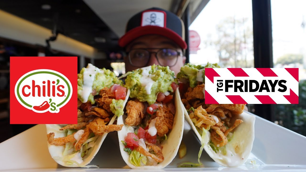 TACOS DE CHILIS VS TACOS DE FRIDAYS | elcholomena - YouTube