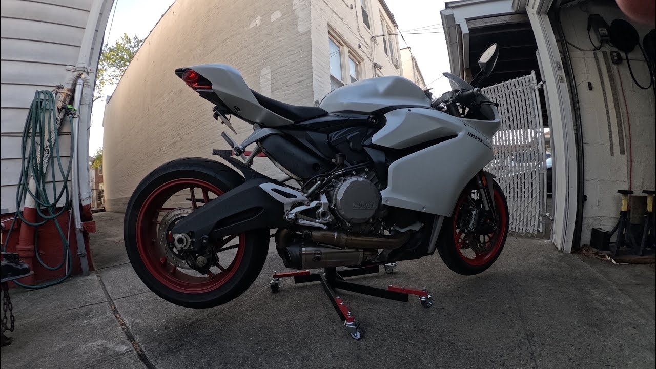 Constands Power Evo Motorcycle Central Stand Review | Ducati 959 ...