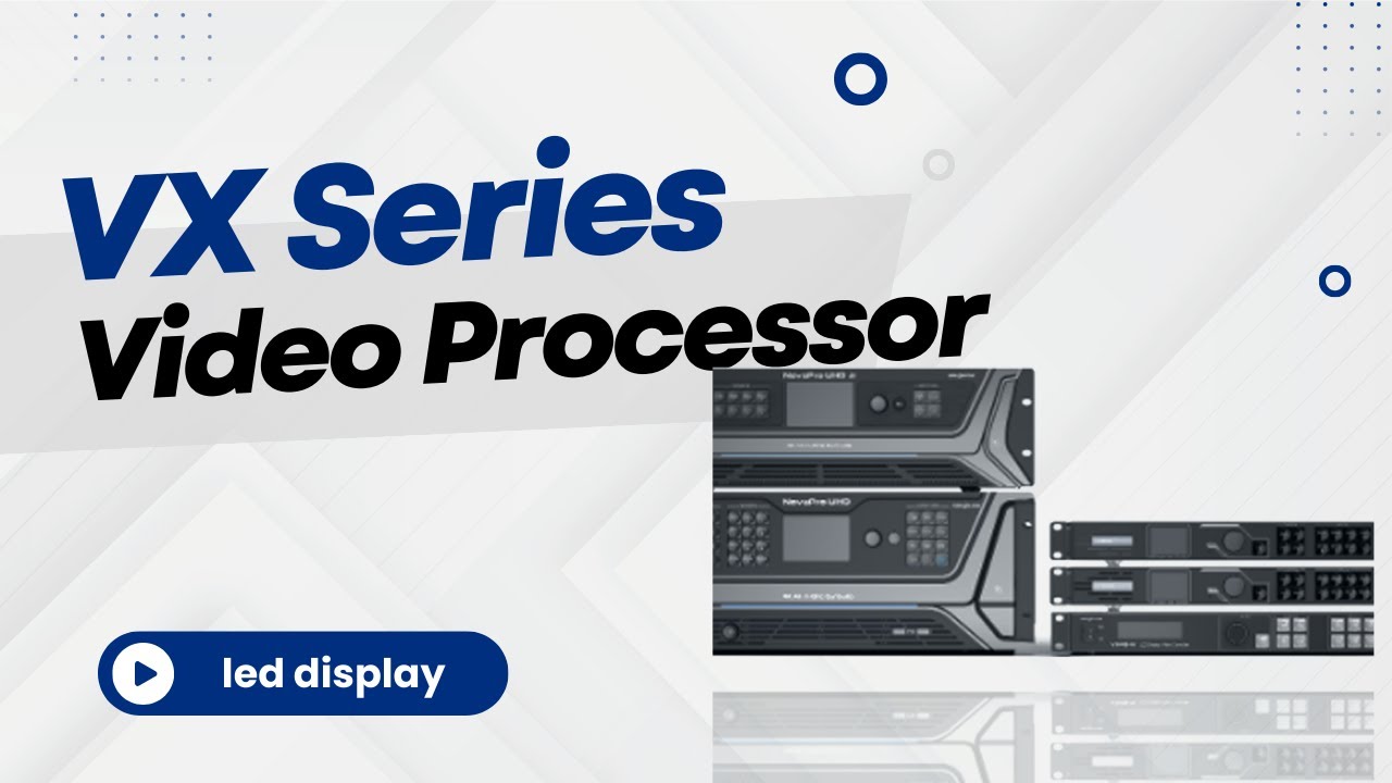 All in one vx series led display integrated video playback processor ...