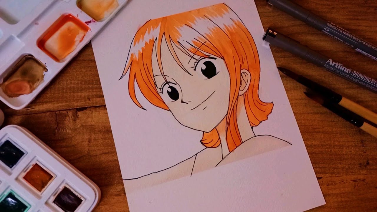 Nami [One Piece] Nasıl Çizilir - How to Draw Nami [One Piece] - Anime ...