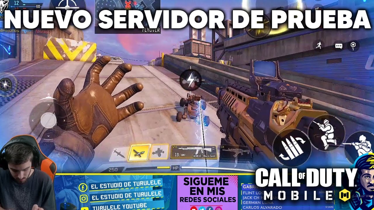 NUEVO SERVIDOR DE PRUEBA DE COD MOBILE !! - YouTube