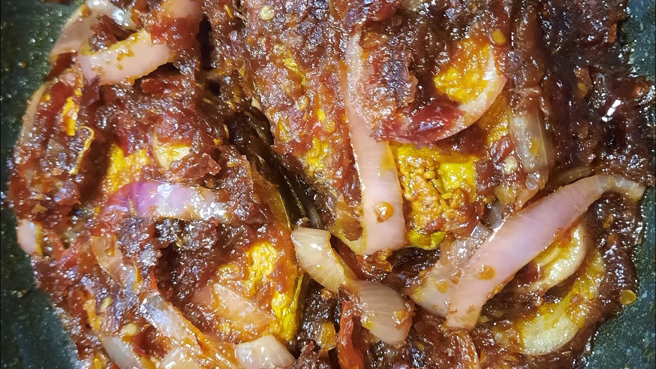 IKAN TONGOL SAMBAL CILI KERING - YouTube
