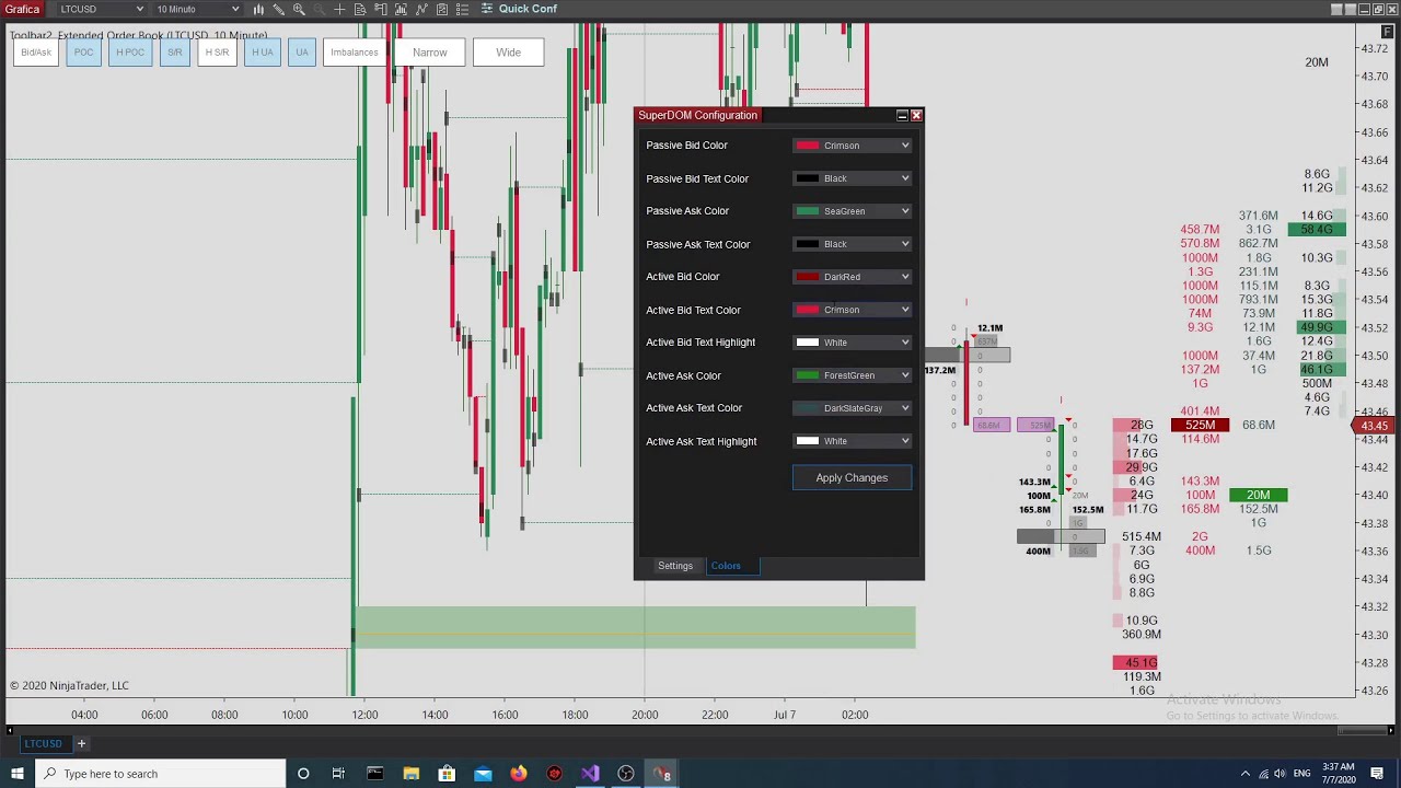 Trading con SuperDom - YouTube
