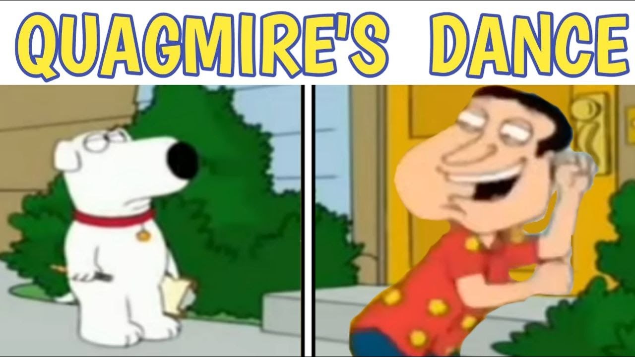 Friday Night Funkin'- QUAGMIRE'S DANCE Mod || Brian Griffin and ...