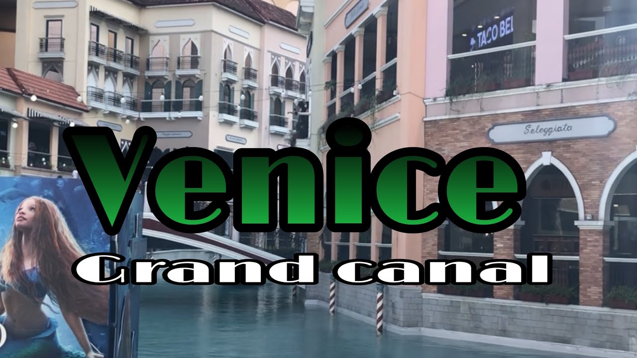 Venice grand canal bgc - YouTube