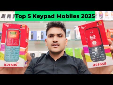 Top 5 Keypad Mobiles 2024 | Best keypad phone | Itel , Lava, Karbonn ...