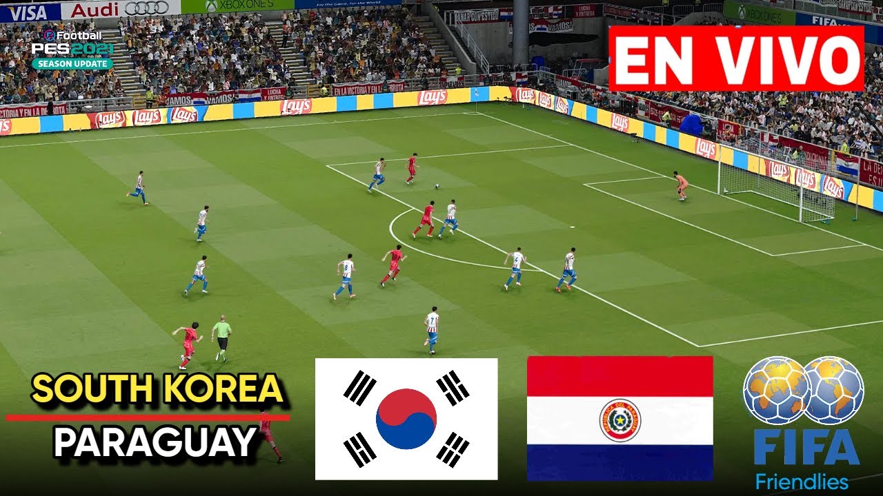 🔴LIVE: South Korea vs Paraguay🏆 Friendlies 2025 | LIVE Match' PES ...