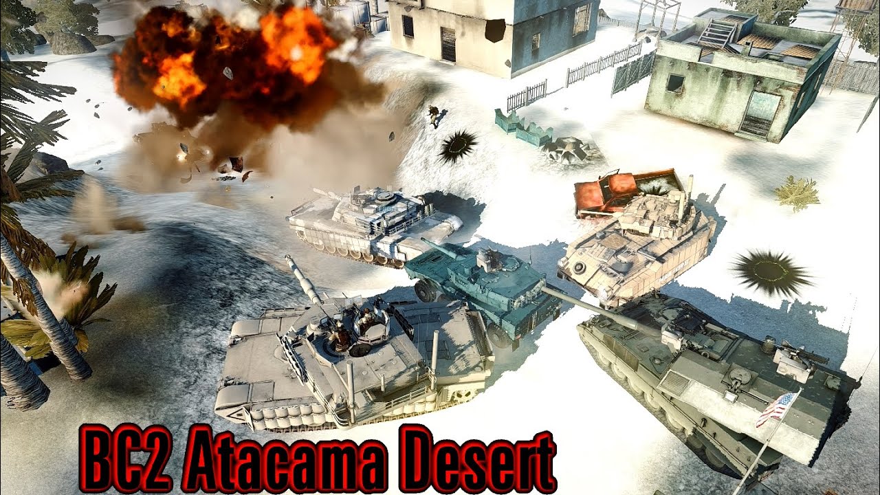 Battlefield 2 mod BC2 Atacama Desert USA vs Russia Movie - YouTube