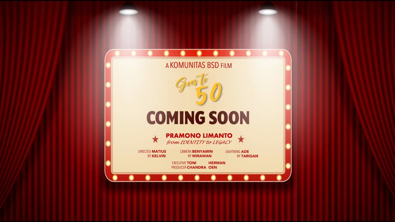Pramono Limanto - Goes to 50 [Trailer] - YouTube