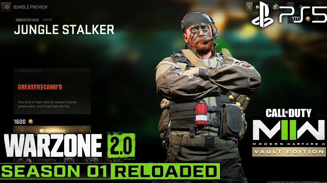 Jungle Stalker MW2 New Skin | MW2 Jungle Stalker Conor Skin | MW2 ...