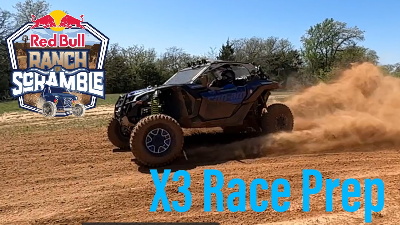 Red Bull Ranch Scramble Practice - Can-am Maverick X3 Turbo RR - YouTube