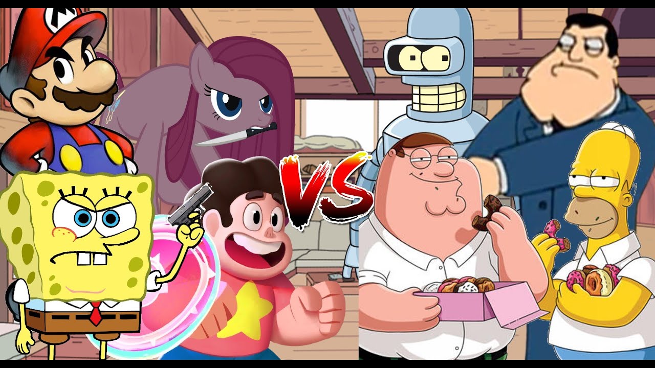 MUGEN Request 498: StevenUniverse, Ki SpongeBob, Pinkamena, Mario VS ...