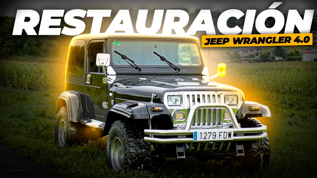 🚙¡Resucitamos un Jeep Wrangler 4.0 del 93! De Chatarra a Leyenda 🚙 ...
