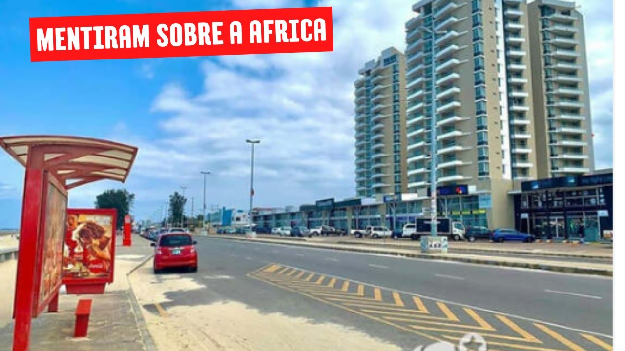 Conheça a LINDA MARGINAL da cidade de MAPUTO - YouTube