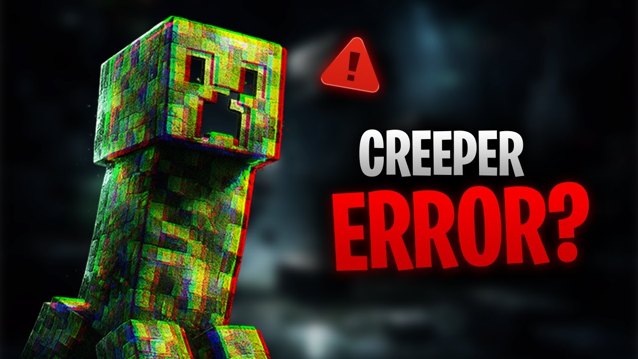 Why the Creeper Error Keeps Coming Back in Minecraft - YouTube