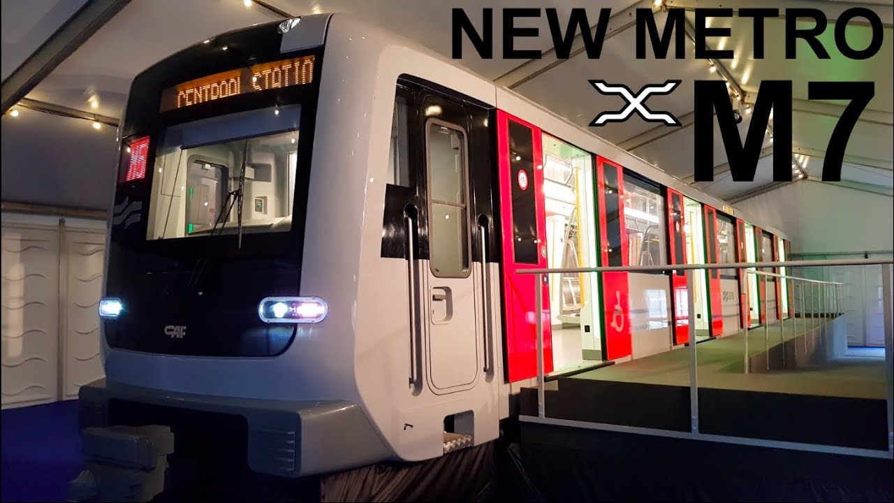 Amsterdam New Metro - M7 Mock-up CAF Inneo - GVB R-net - mini ...