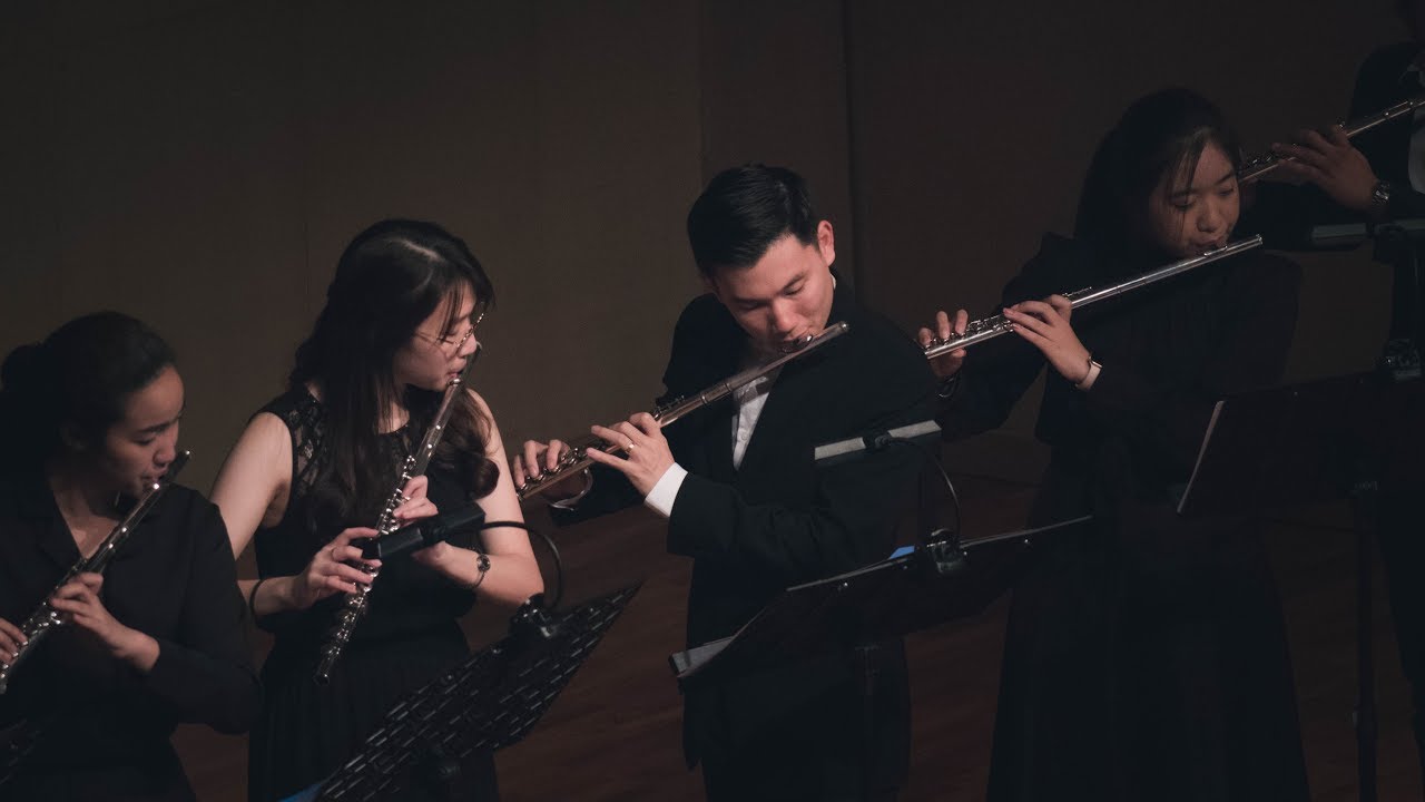 CU Flute Ensemble - Fly Me to the Moon by Bart Howard - YouTube