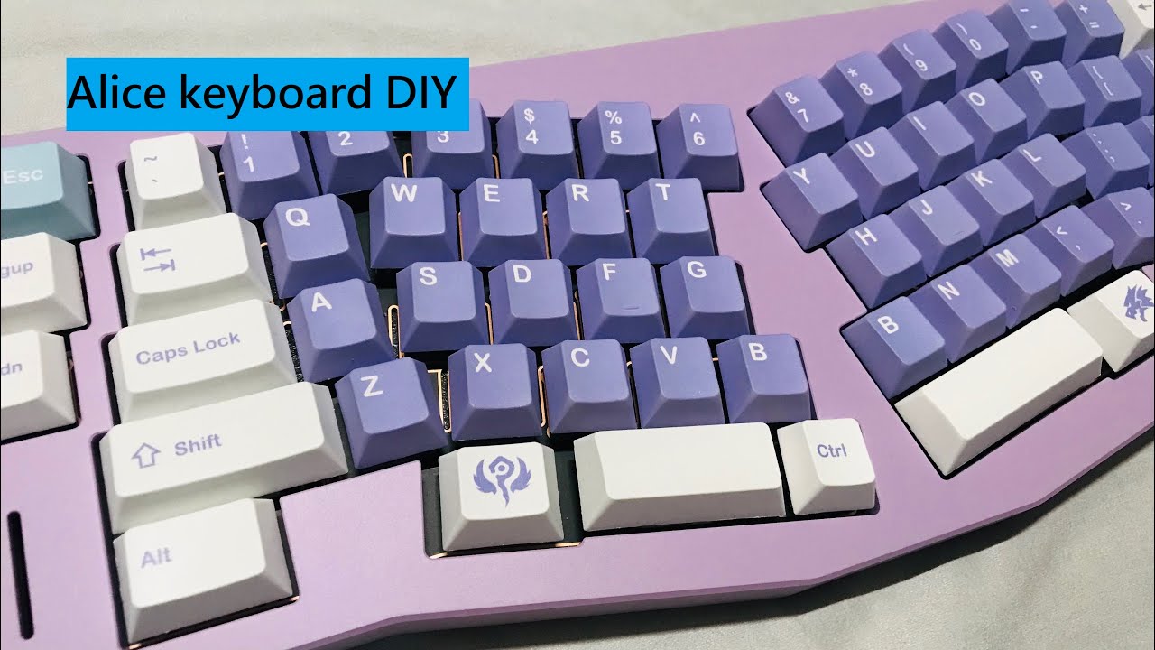 DIMI Alice keyboard DIY - YouTube