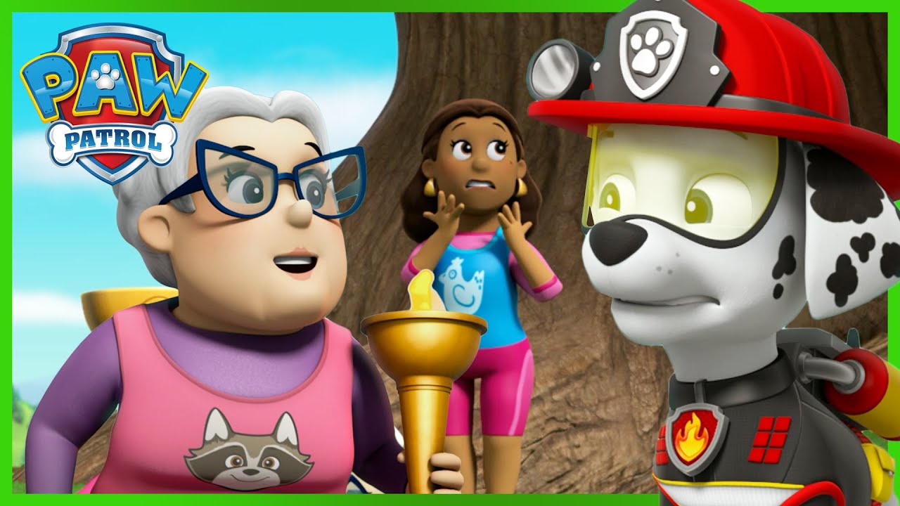 Ultimate Fire Rescue Pups save the Adventure Bay Games! - PAW Patrol UK ...