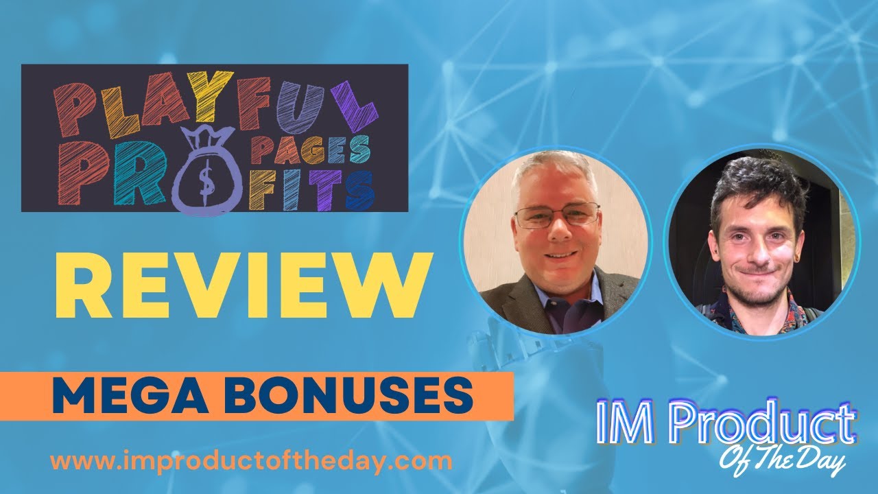 Playful Pages Profits Review + Award-Winning Bonuses To Make It Work ...