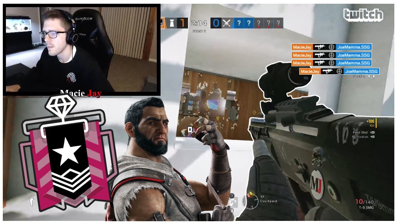 MacieJay *BEST* ORYX PLAY... | Rainbow Six: Siege Twitch Clips - YouTube