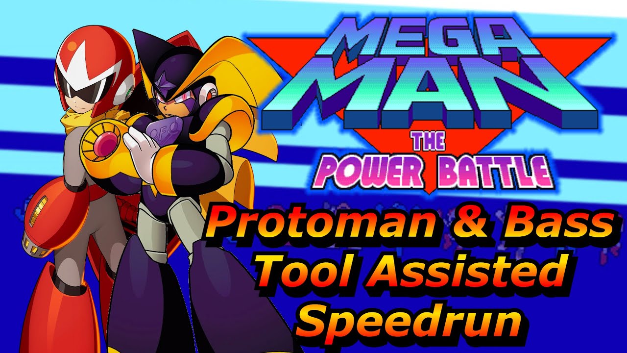[TAS] MegaMan The Power Battle: (Mega Man 7 Bosses) ProtoMan & Bass ...
