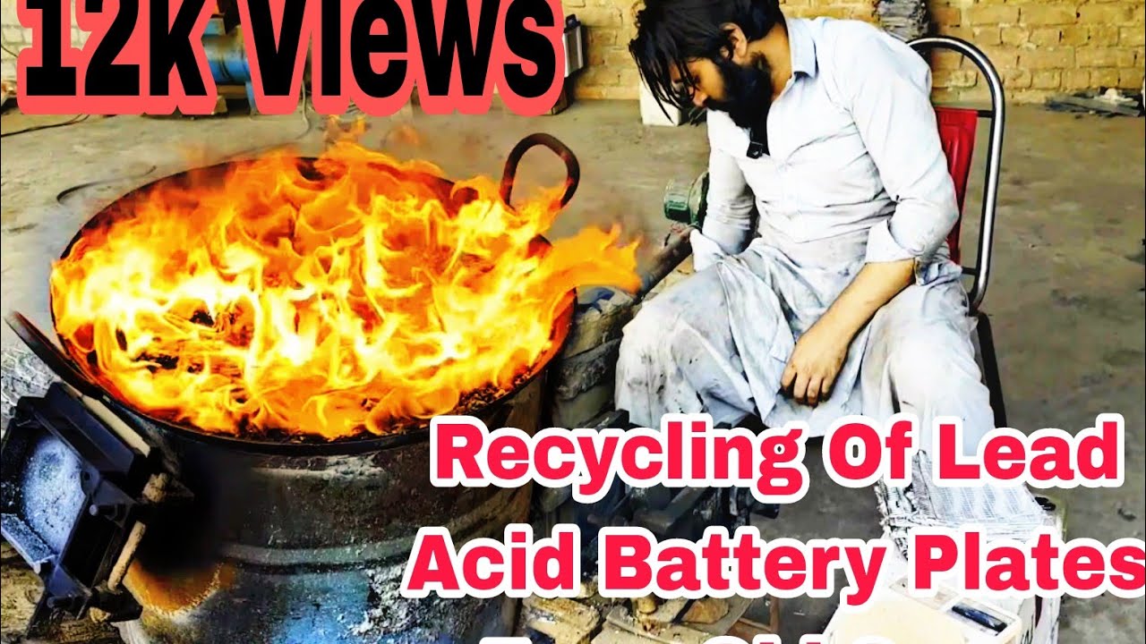 Amazing Mass Production of Lead Acid Battery Plate l Battery Plates ...
