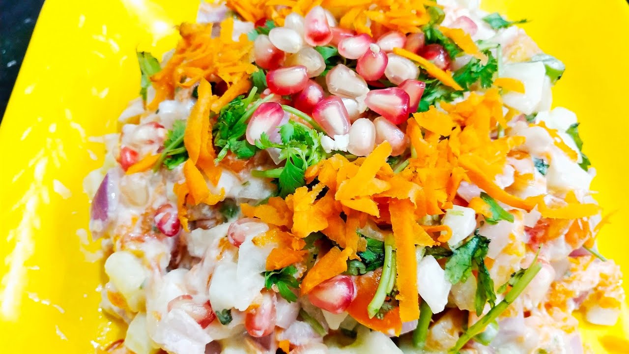 CURD SALAD |KOSHIMBIR SALAD|MAHARASHTRIAN CURD SALAD|CUCUMBER RAITA ...