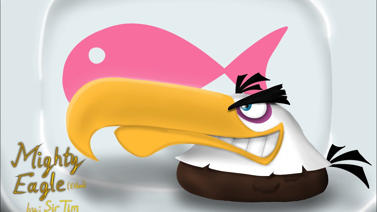 Mighty Eagle (Ethan) speedpaint - YouTube