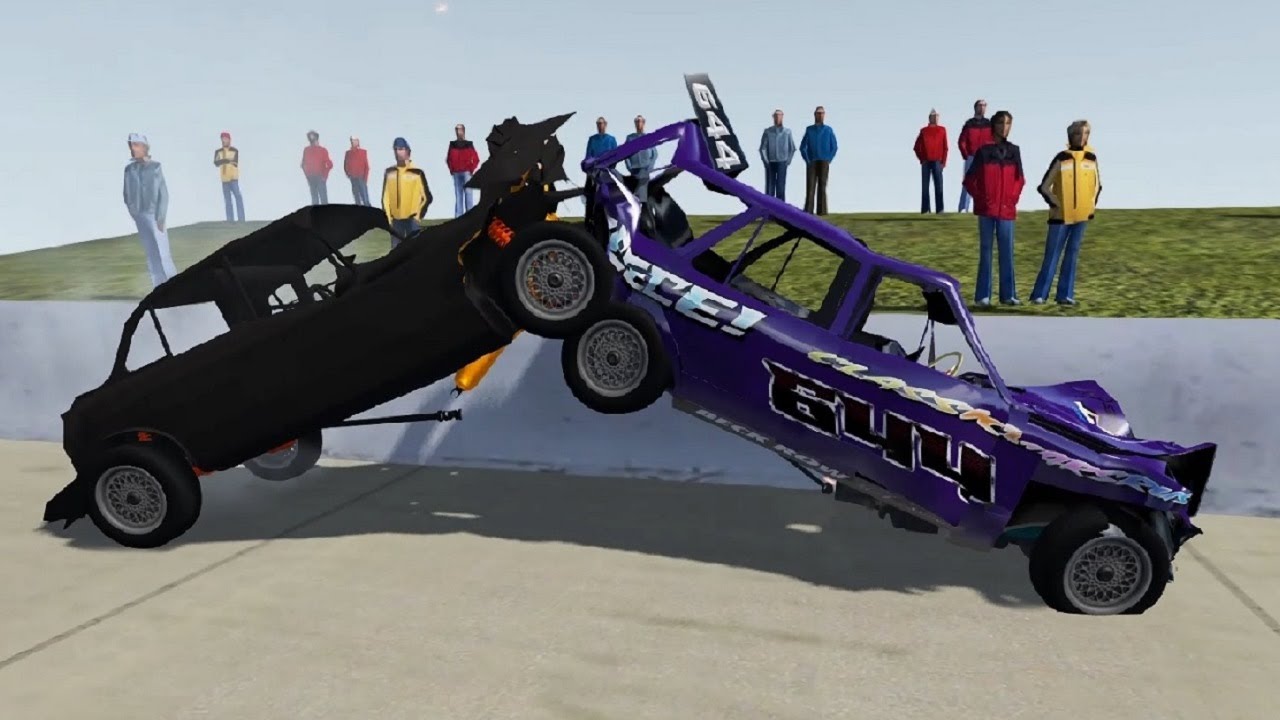 Beamng Banger Racing Crashes 15 - YouTube