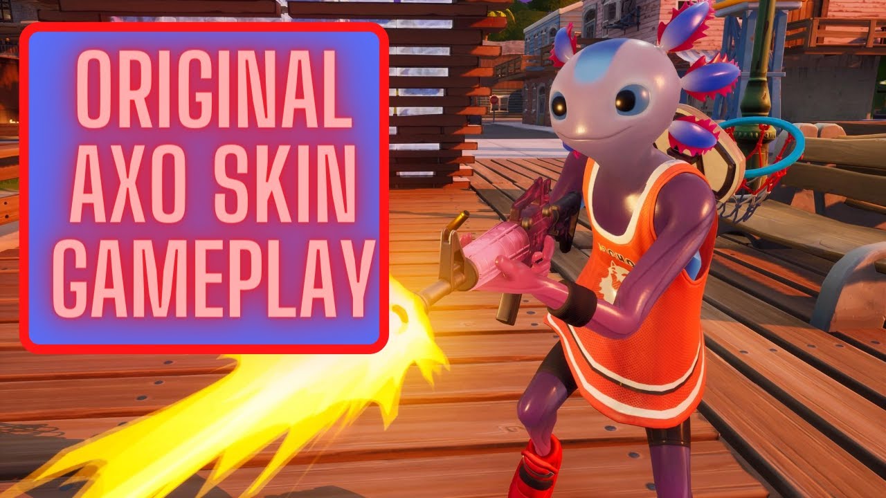 Original Axo Skin Gameplay, High Blood Pressure Ending(Fortnite Battle ...