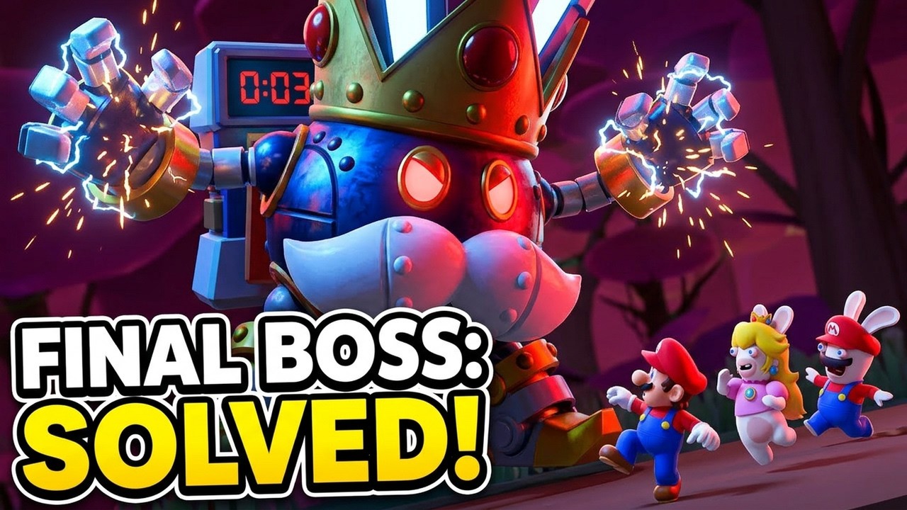 Mecha King Bob-omb Final Boss - Complete Guide | Mario + Rabbids Sparks ...
