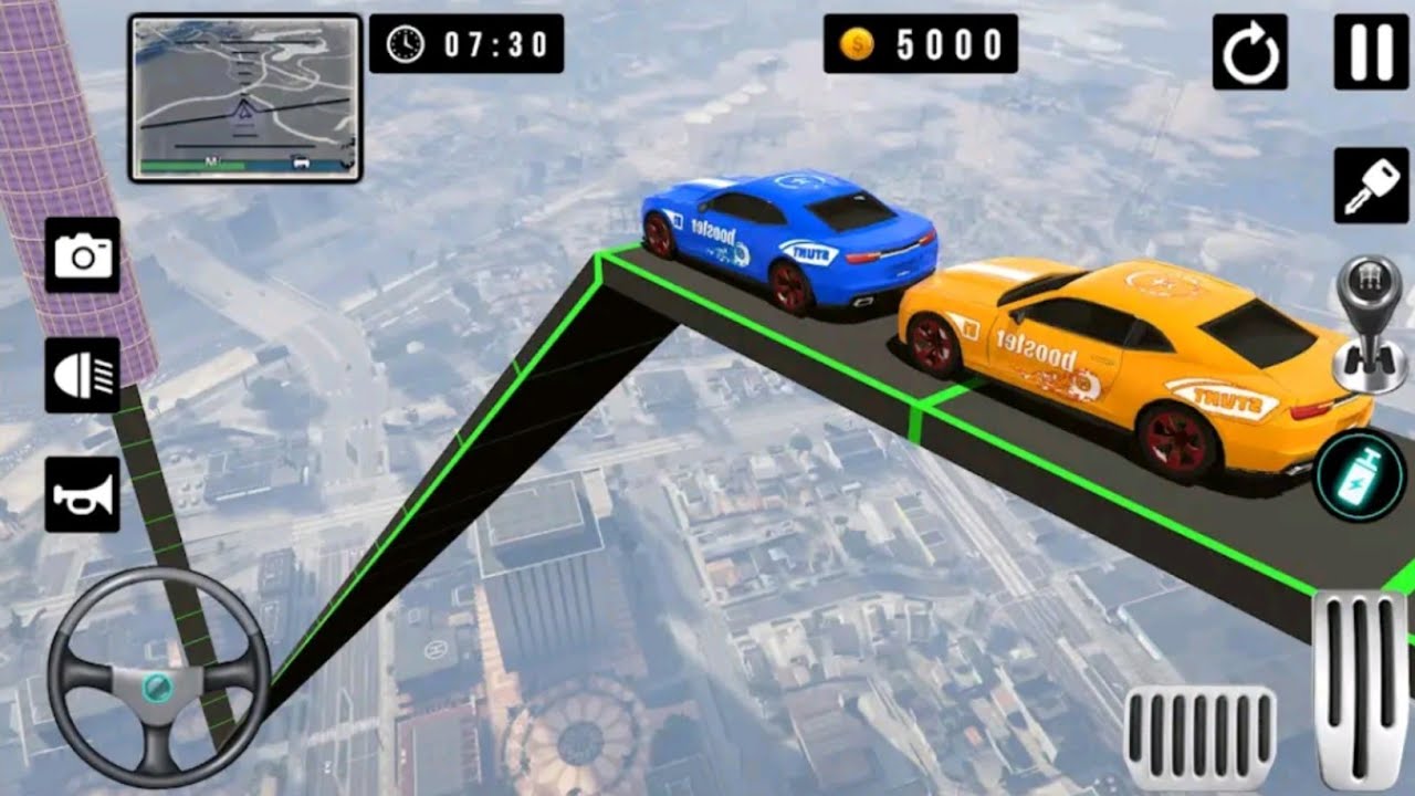 Car game | car ramp stunt - YouTube