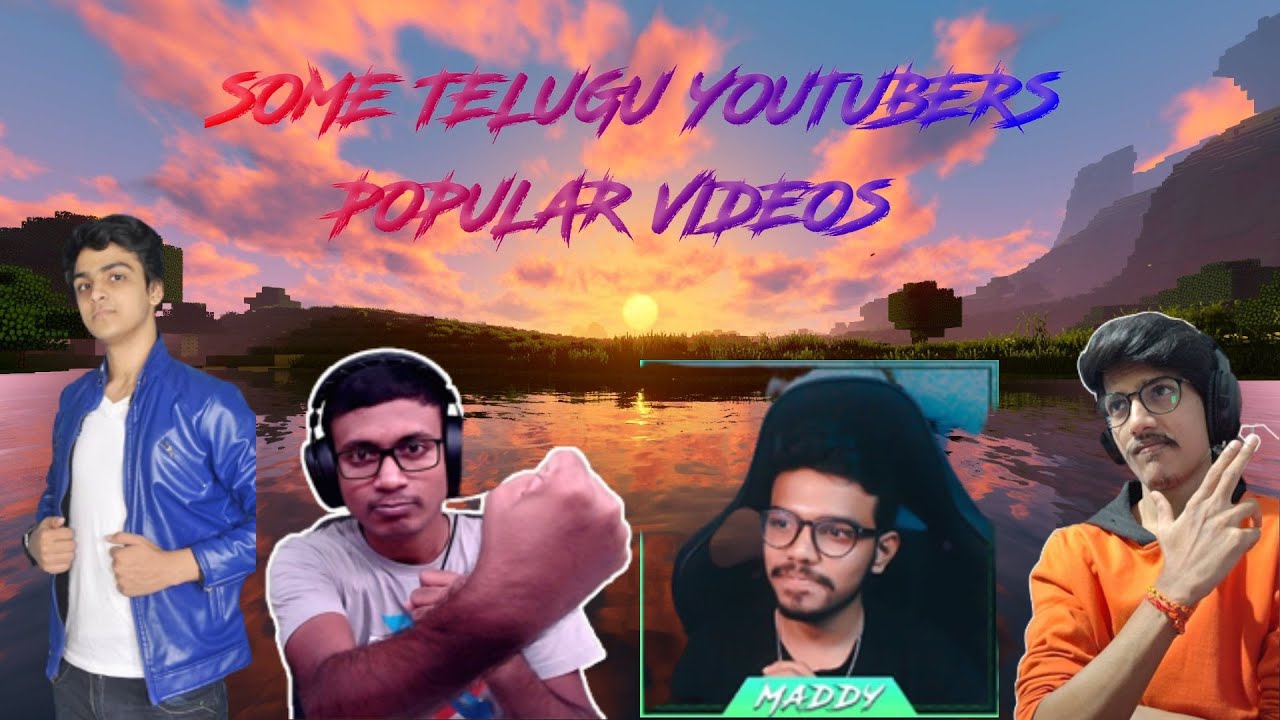 SOME TELUGU YOUTUBERS POPULAR VIDEOS || JOSHIT TELUGU GAMER || # ...
