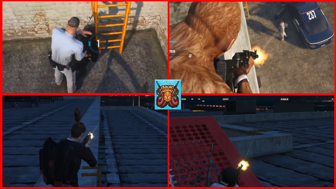 GG x NBC x CG holdout vs PD at Airport (MULTI POV) - YouTube