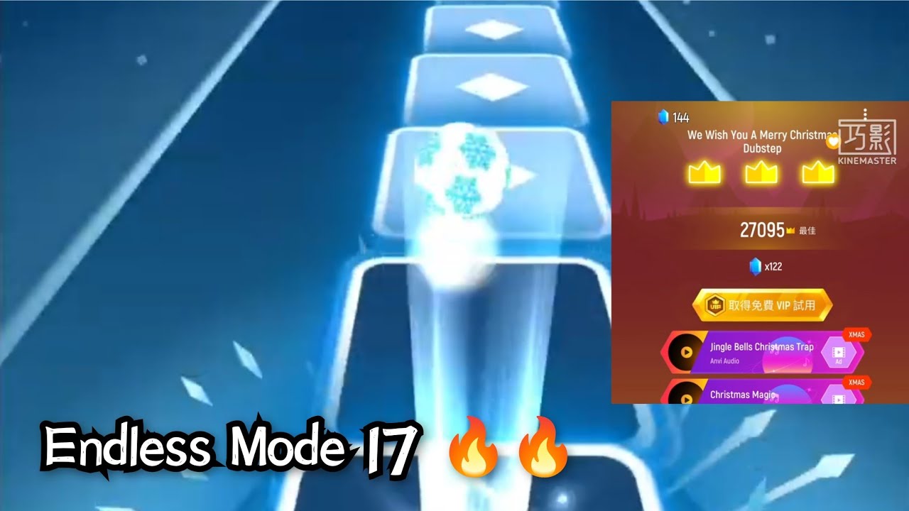 We Wish You A Merry Christmas Dubstep | Endless Mode 17 | Tiles Hop ...