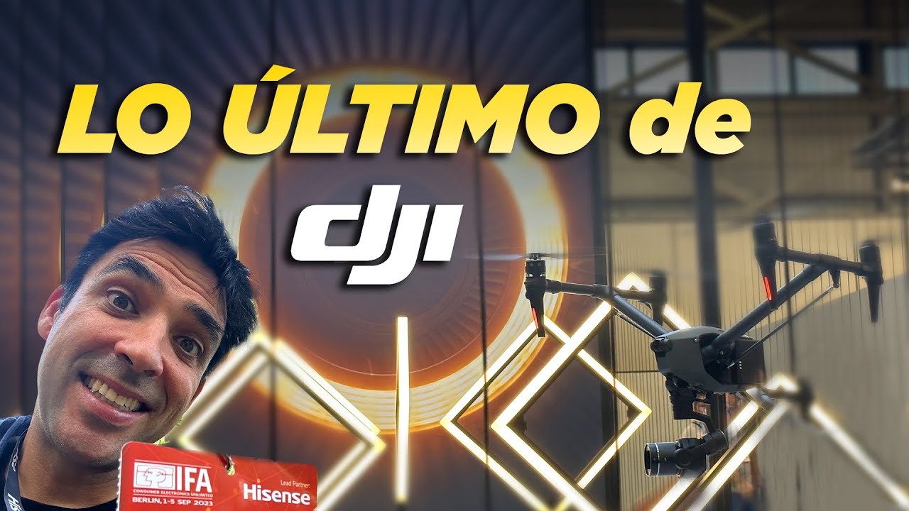 Visito el stand de DJI en la mayor feria de electrónica: IFA 2023 - YouTube