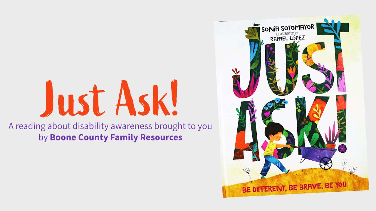 A disability awareness reading brought to you by Boone County Family ...