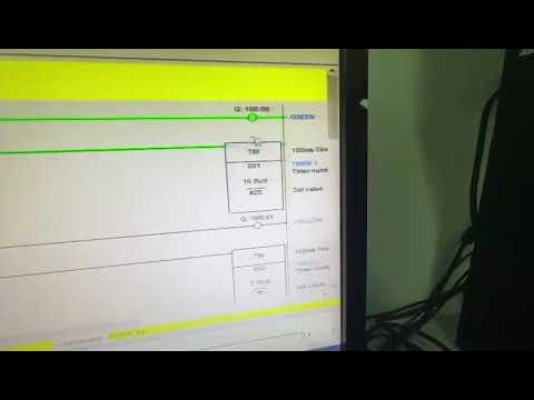 Omron PLC-Traffic Light using CX-Programmer - YouTube