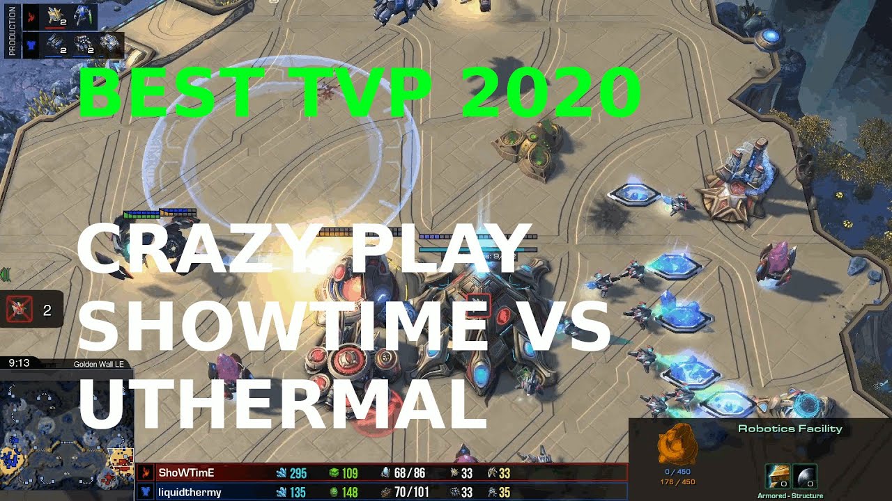 INCREDIBLE MATCH - uThermal vs ShoWTimE - TvP - Starcraft 2 - YouTube