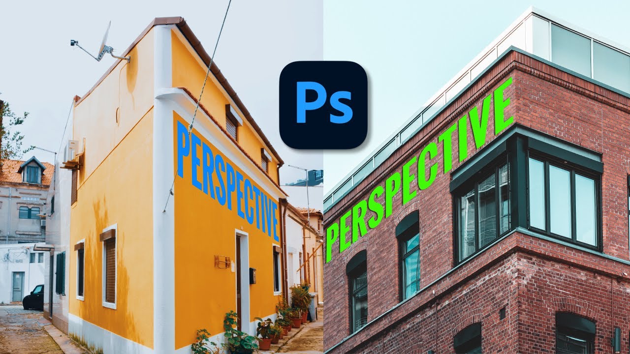 Perspective Text In Photoshop - YouTube