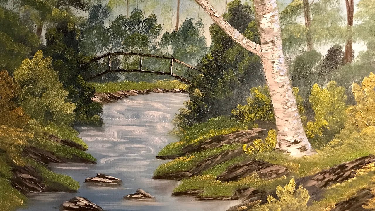 Bridge over a rolling stream by Ben Lashley - YouTube
