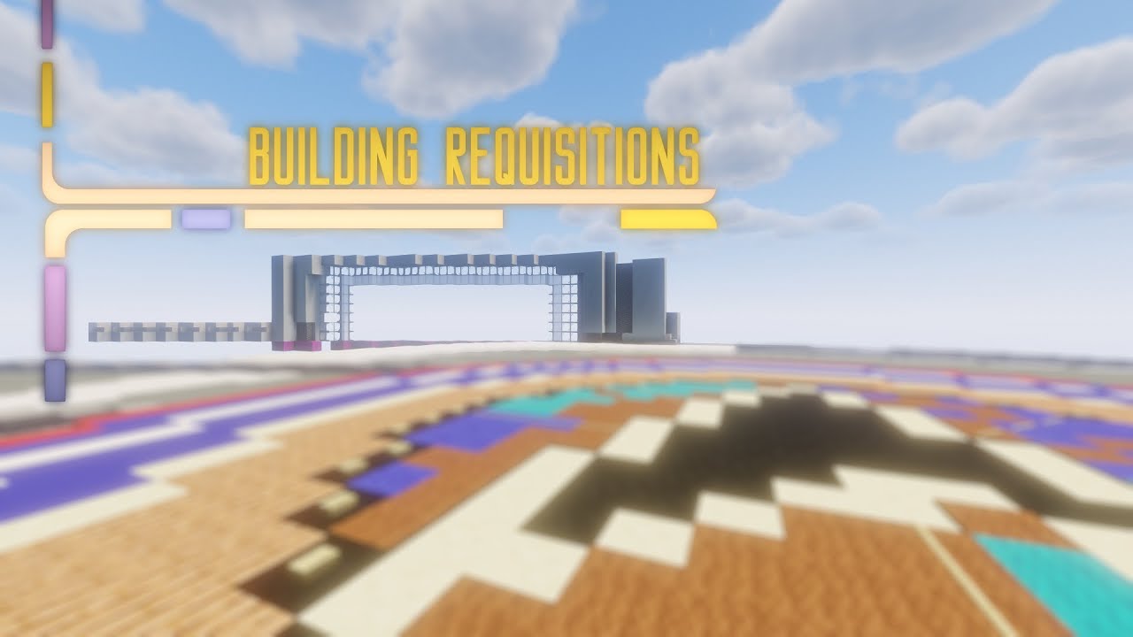 Earth Spacedock: Requisitions - Minecraft Build Stream - YouTube