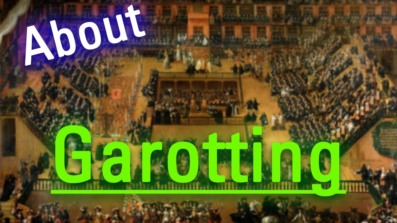 What is Garotting? | How to Say Garotting in English? | How Does ...